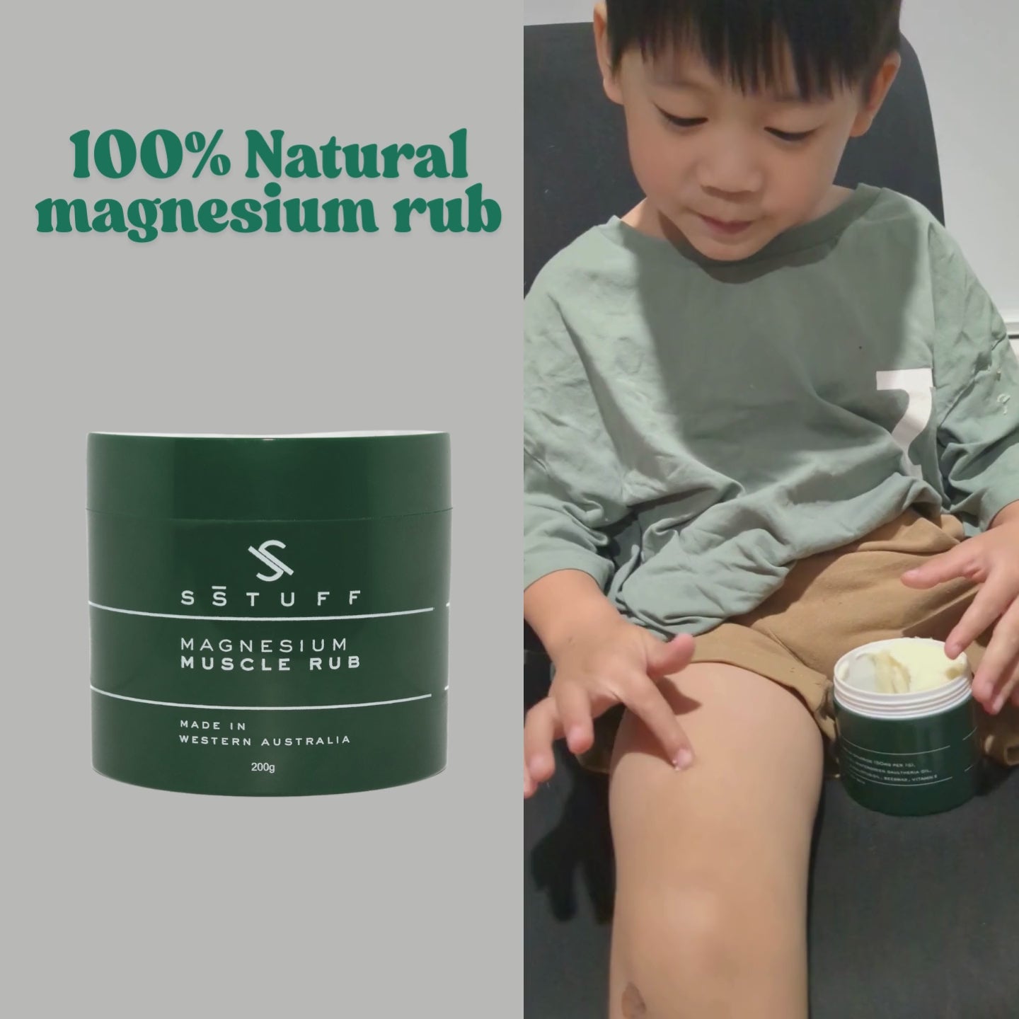 Magnesium Muscle Rub: For Sore Muscles – SSTUFF Repair Australia